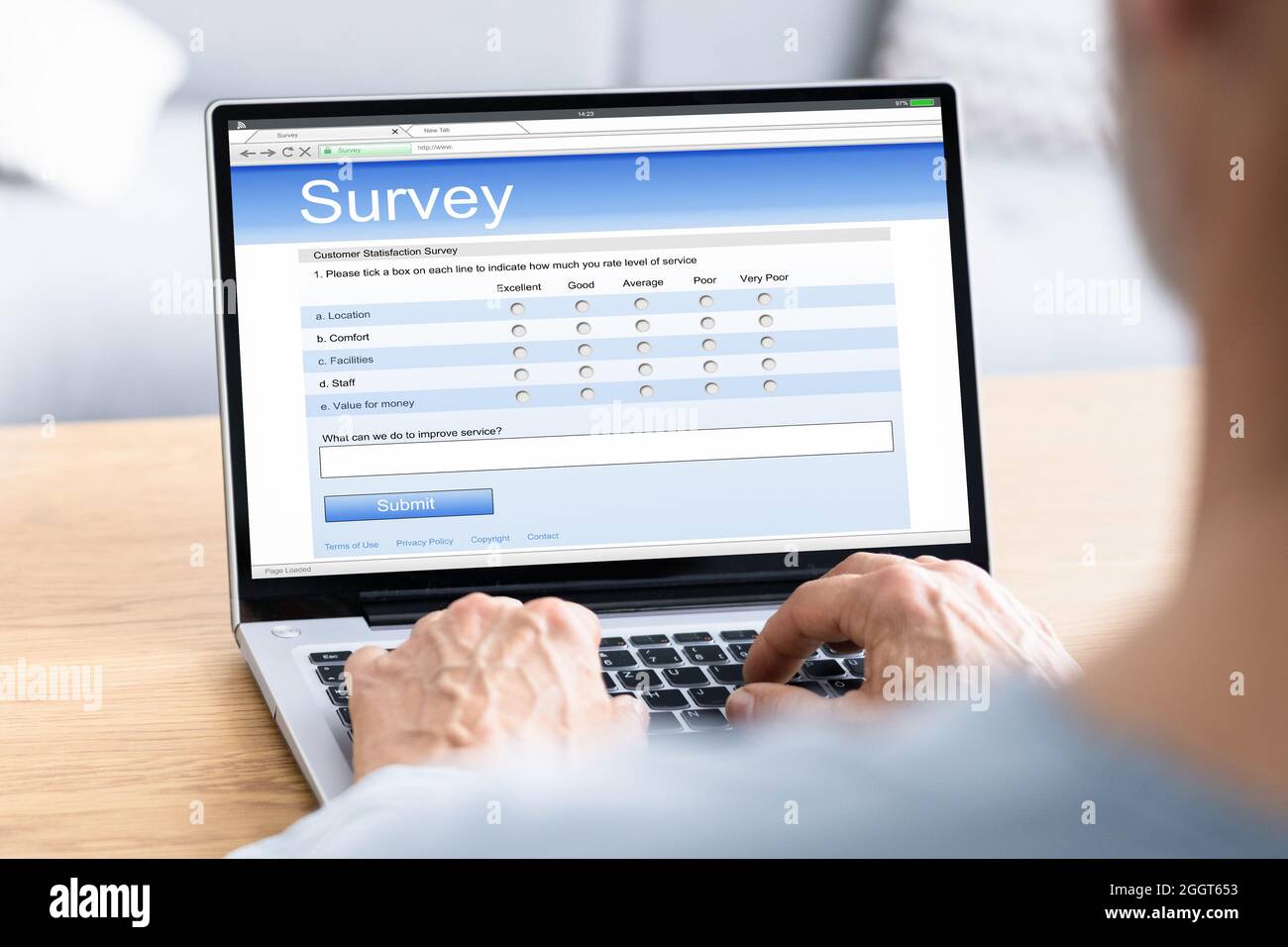 Computer, business, survey hi-res stock photography and images - Alamy