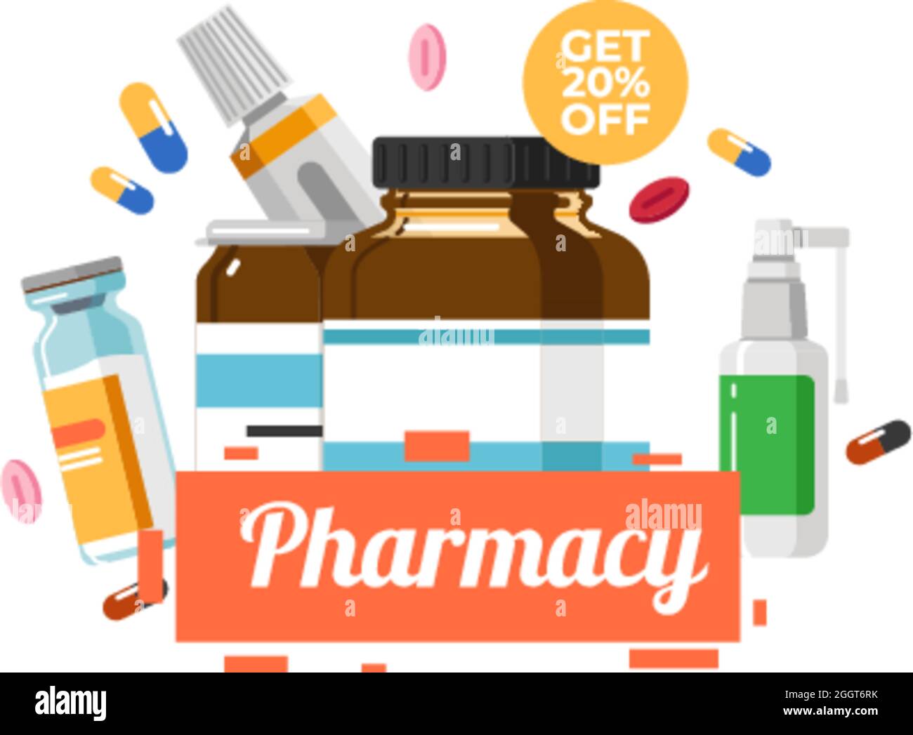 Pharmacy Clip Art Vector