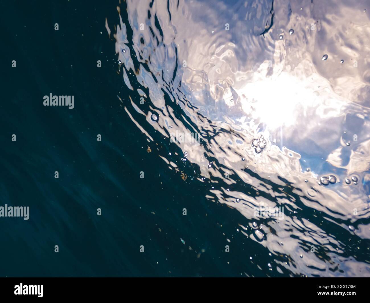 Underwater Light Beams