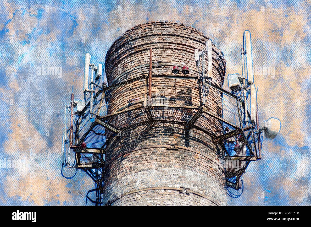 Gps antenna building hi-res stock photography and images - Alamy
