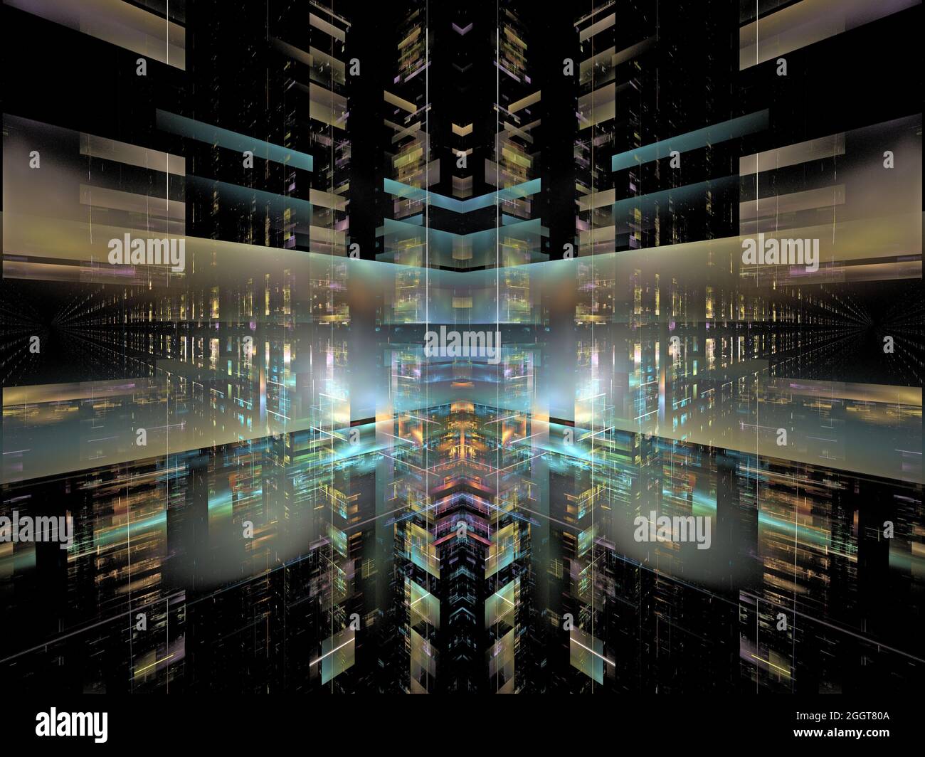 3d fractal hi-res stock photography and images - Alamy