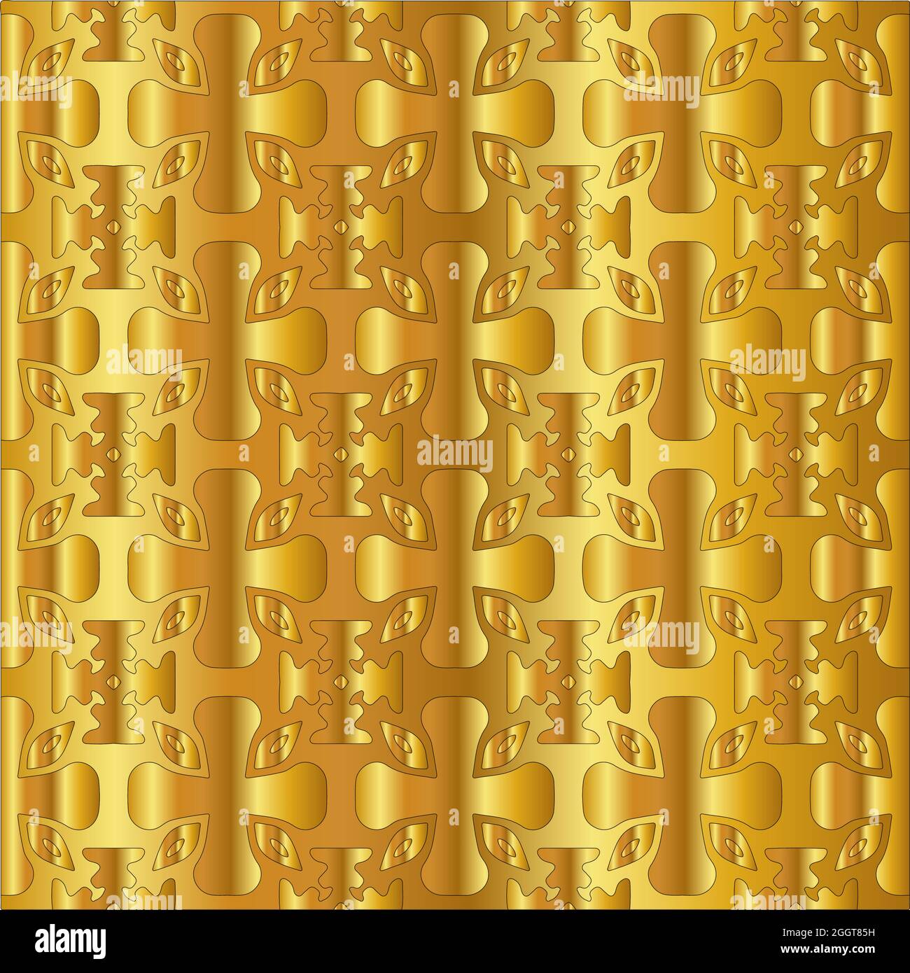 Gold metal texture background vector illustration Stock Vector Image ...