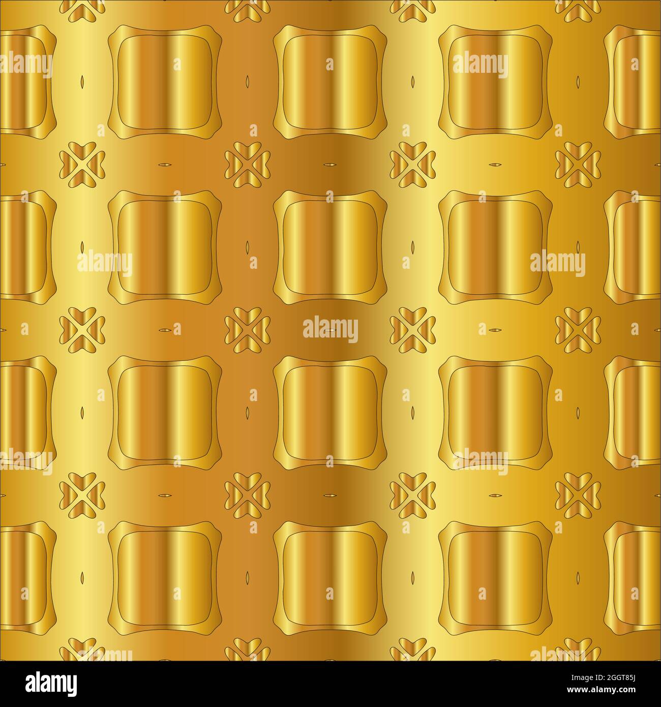 Gold metal texture background vector illustration Stock Vector Image ...
