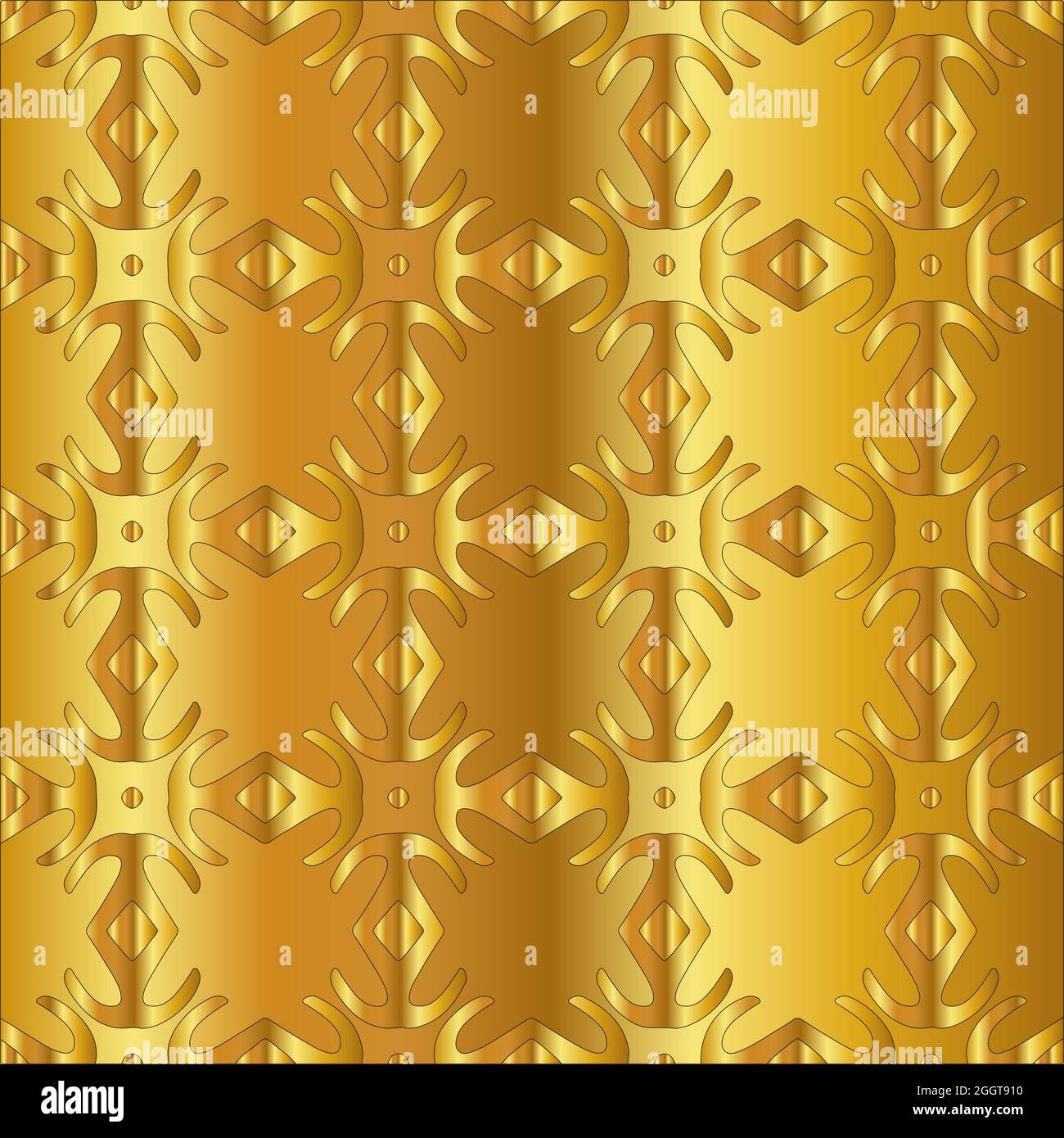 Gold metal texture background vector illustration Stock Vector Image ...