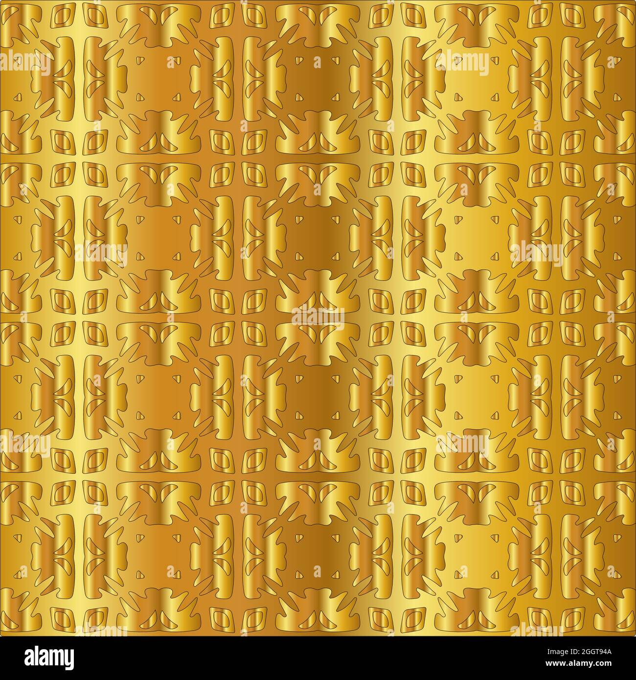 Gold metal texture background vector illustration Stock Vector Image ...
