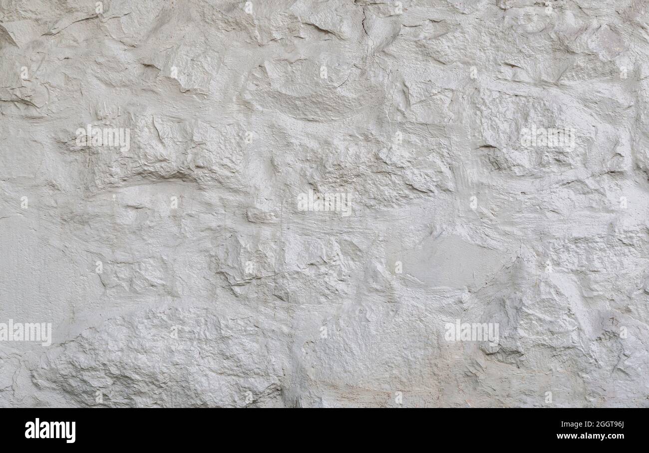 White painted very rough wall hi-res stock photography and images - Alamy