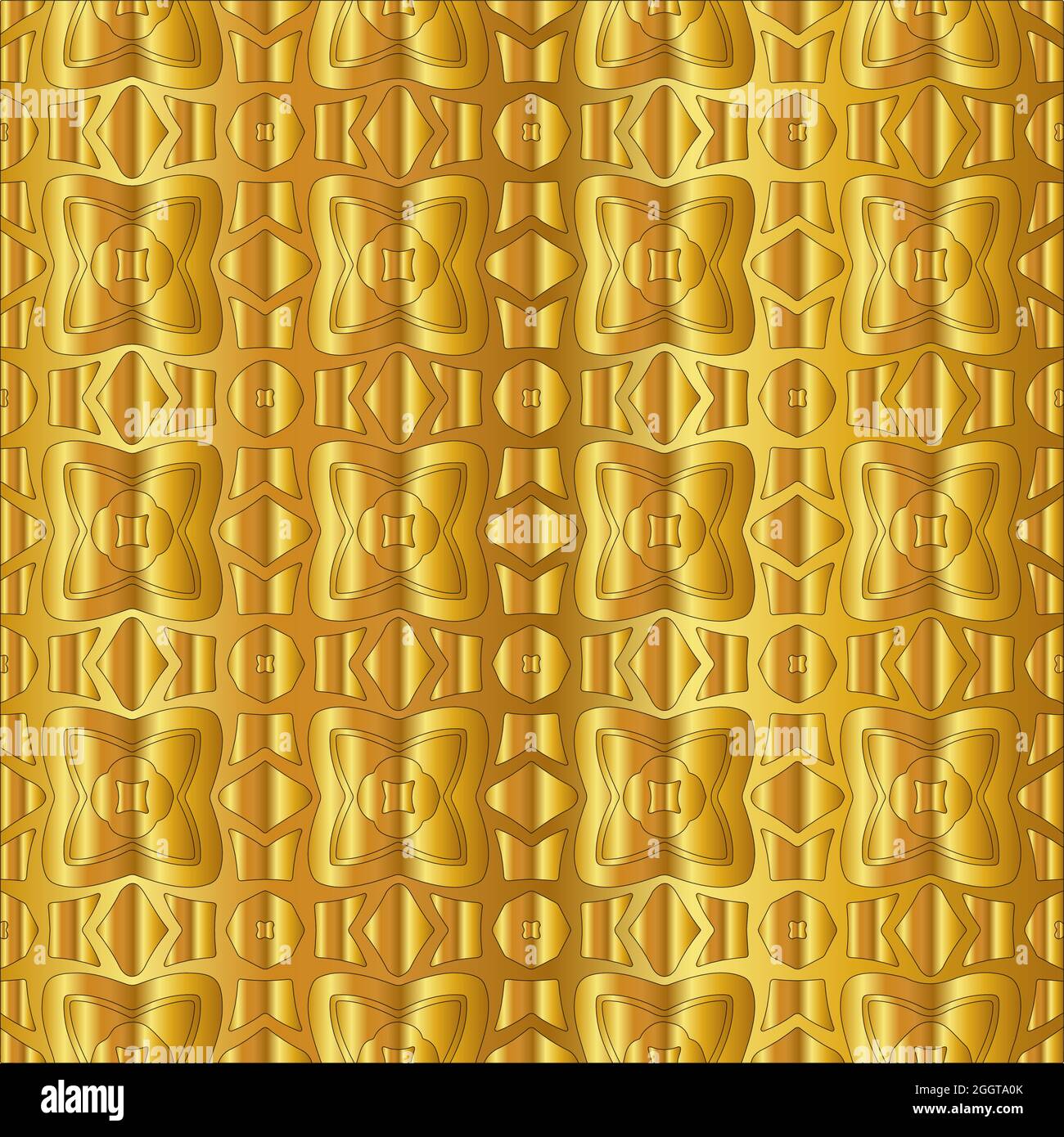 Gold metal texture background vector illustration Stock Vector Image ...
