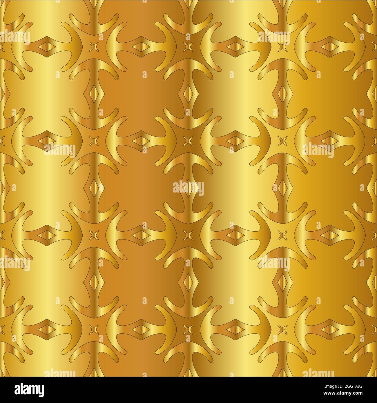 Gold metal texture background vector illustration Stock Vector Image ...