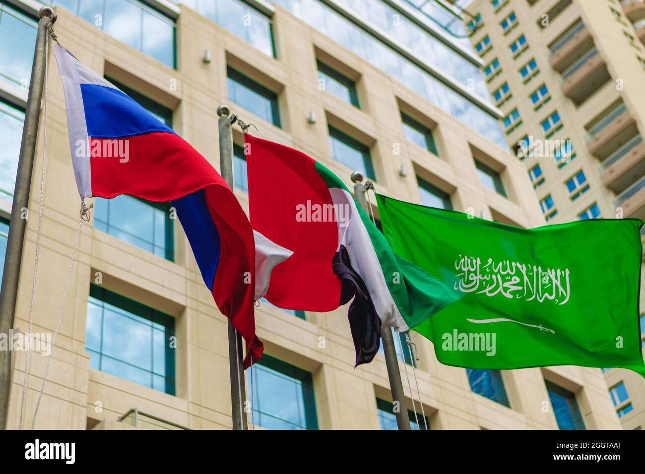 Russia united arab emirates flag hi-res stock photography and images ...