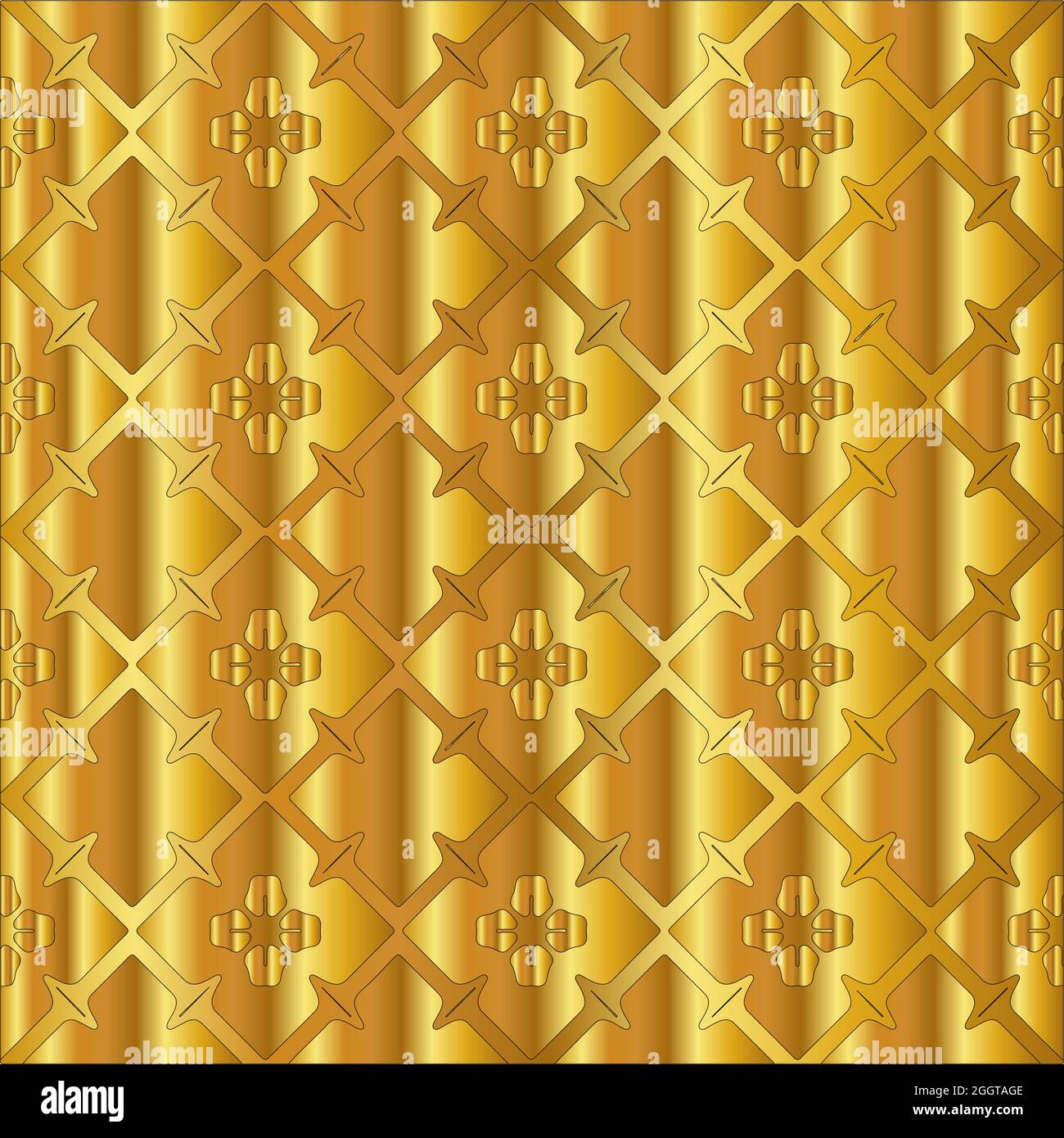 Gold metal texture background vector illustration Stock Vector Image ...
