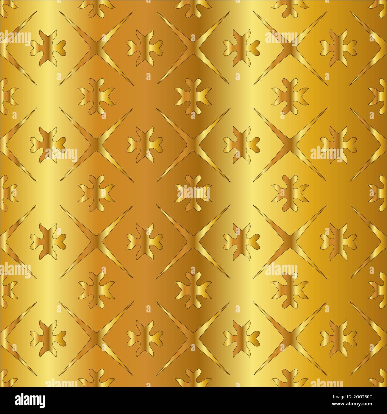 Gold metal texture background vector illustration Stock Vector Image ...
