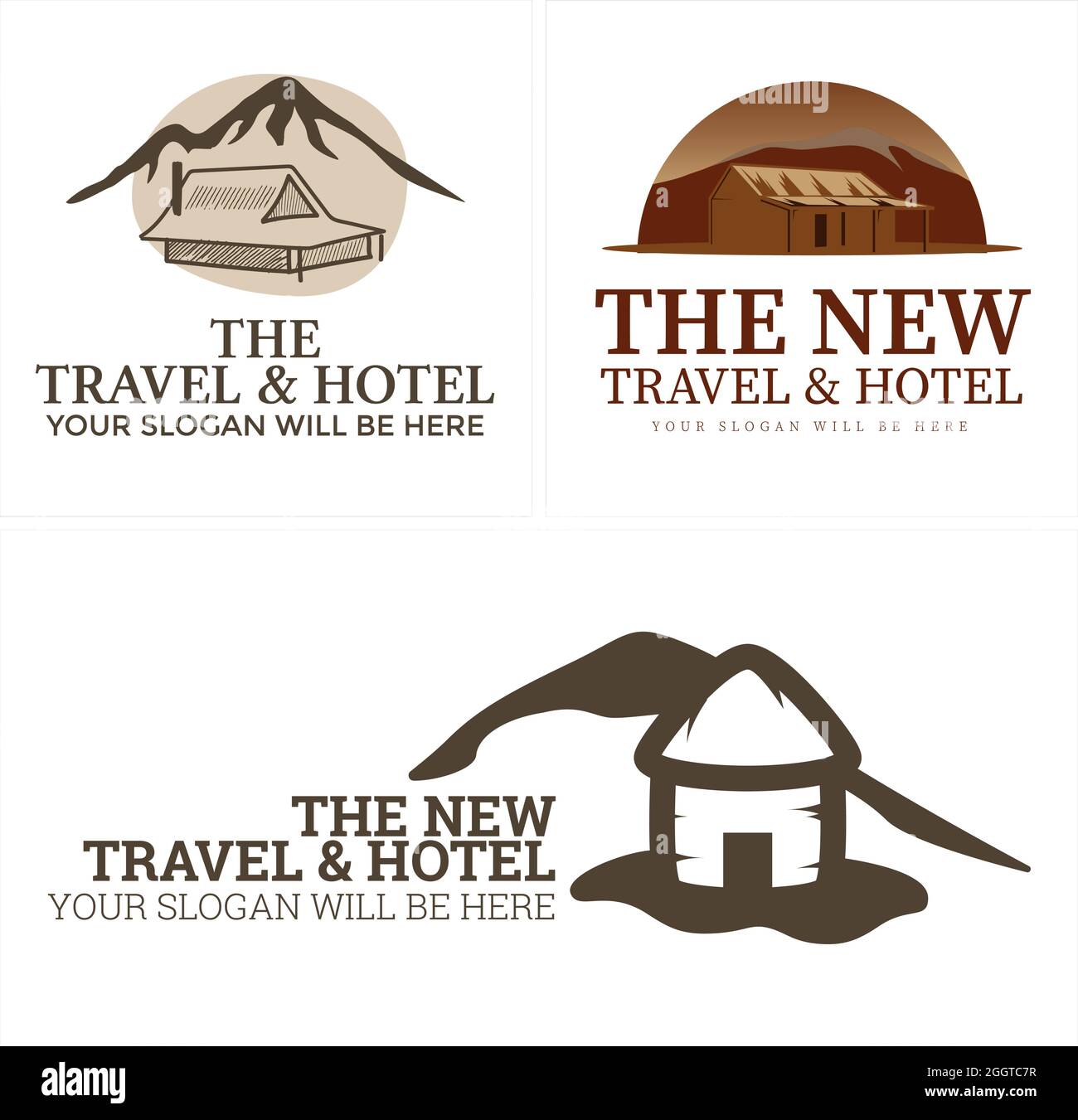 Mountain Resort Logo Design