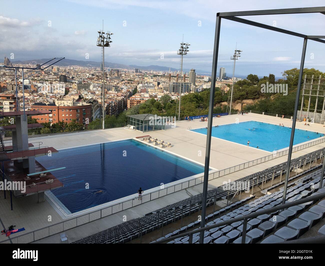 Barcelona swimming pool olympic hi-res stock photography and images - Alamy