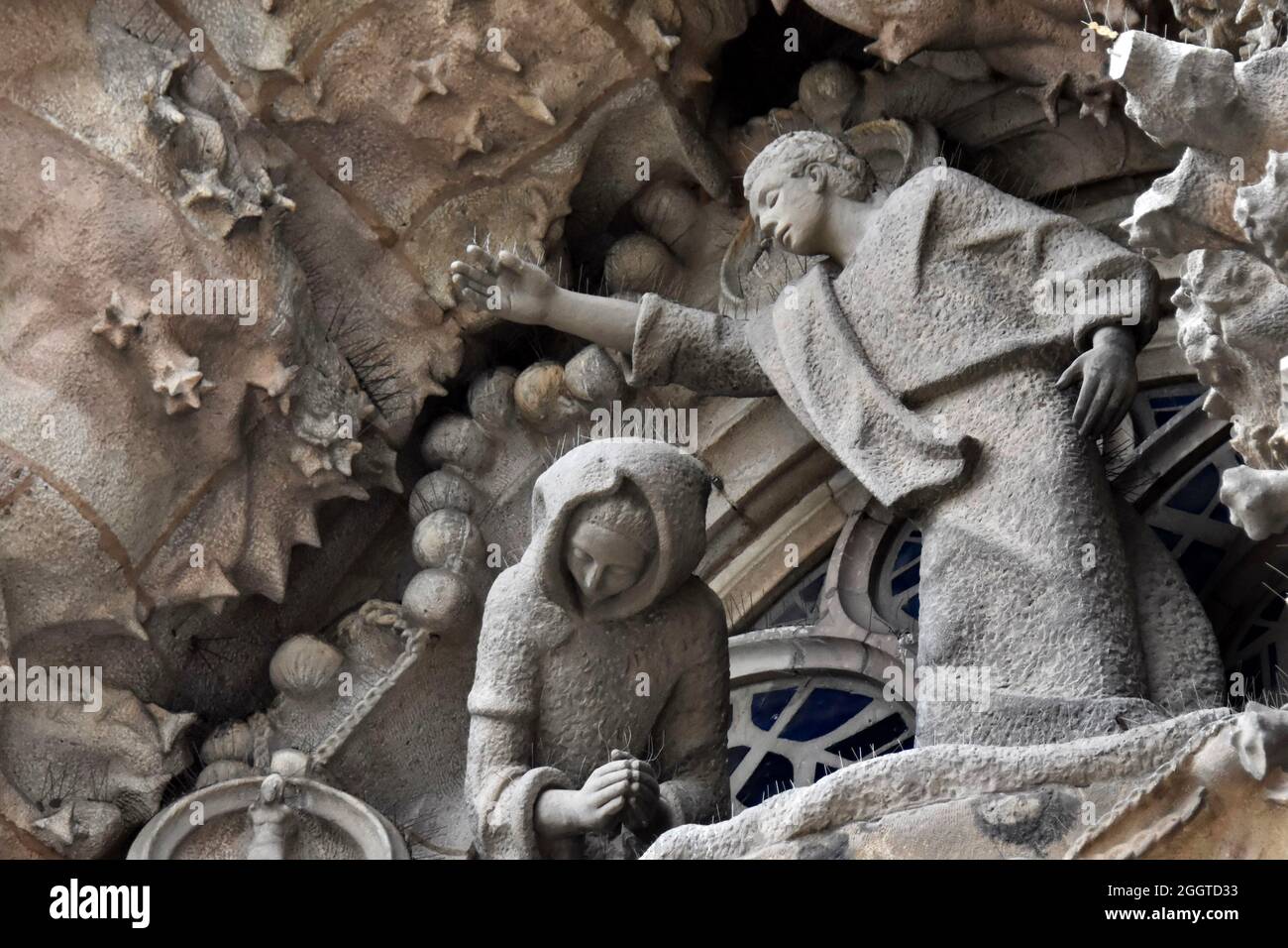 Sagrada Familia, Antoni Gaudi, Sculpture Barcelona (Spain Stock Photo ...