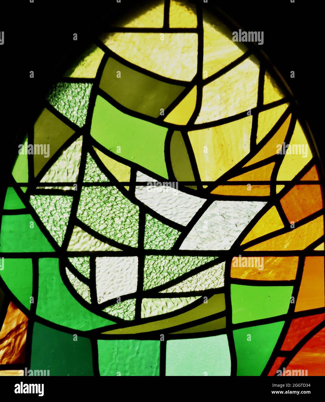 Sagrada Familia, Antoni Gaudi, Stained glass colored. Barcelona (Spain ...