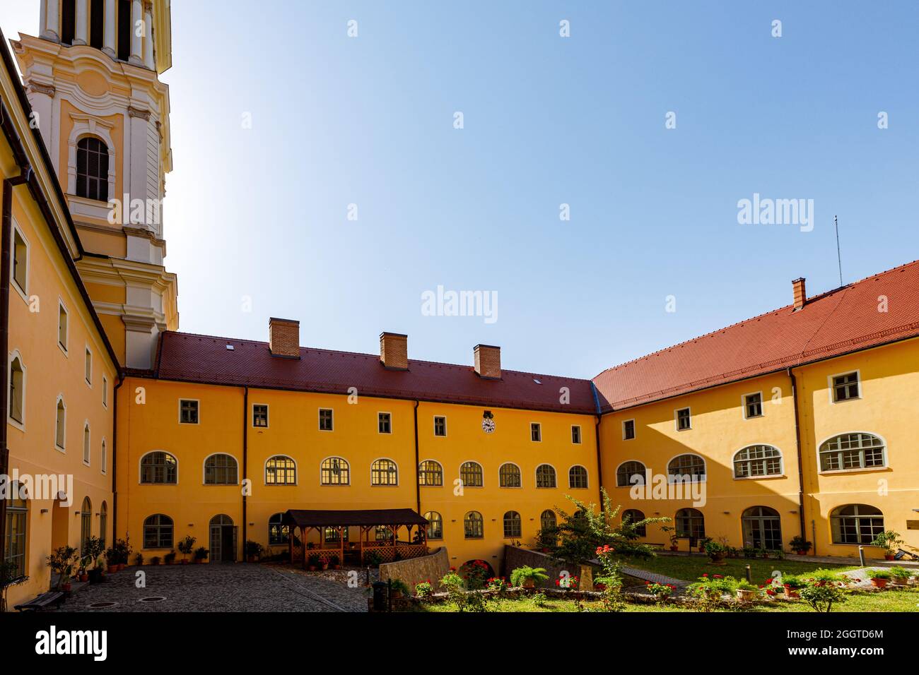 The cathedral of Maria Radna at Arad in Romania Stock Photo - Alamy