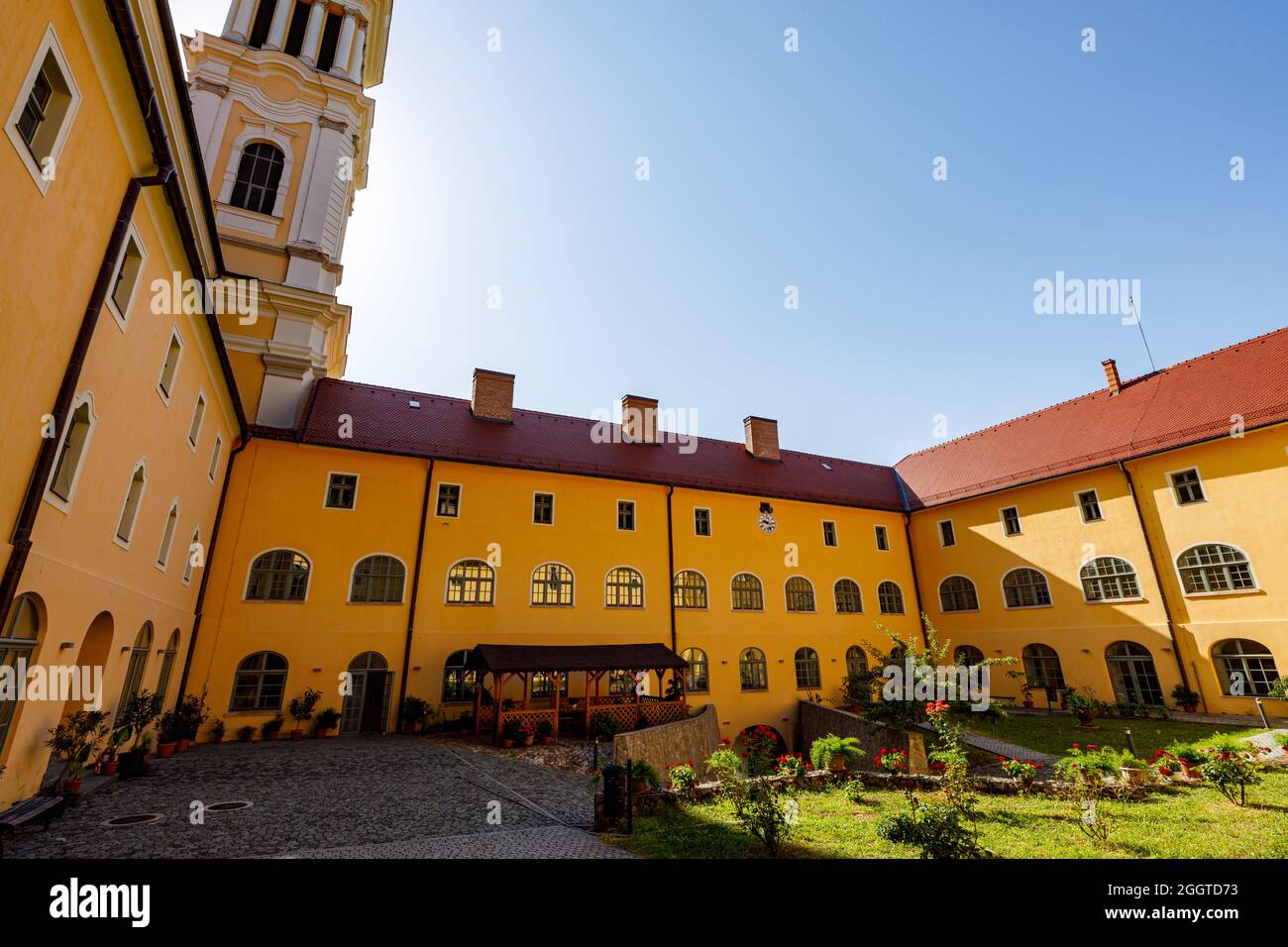 The cathedral of Maria Radna at Arad in Romania Stock Photo - Alamy