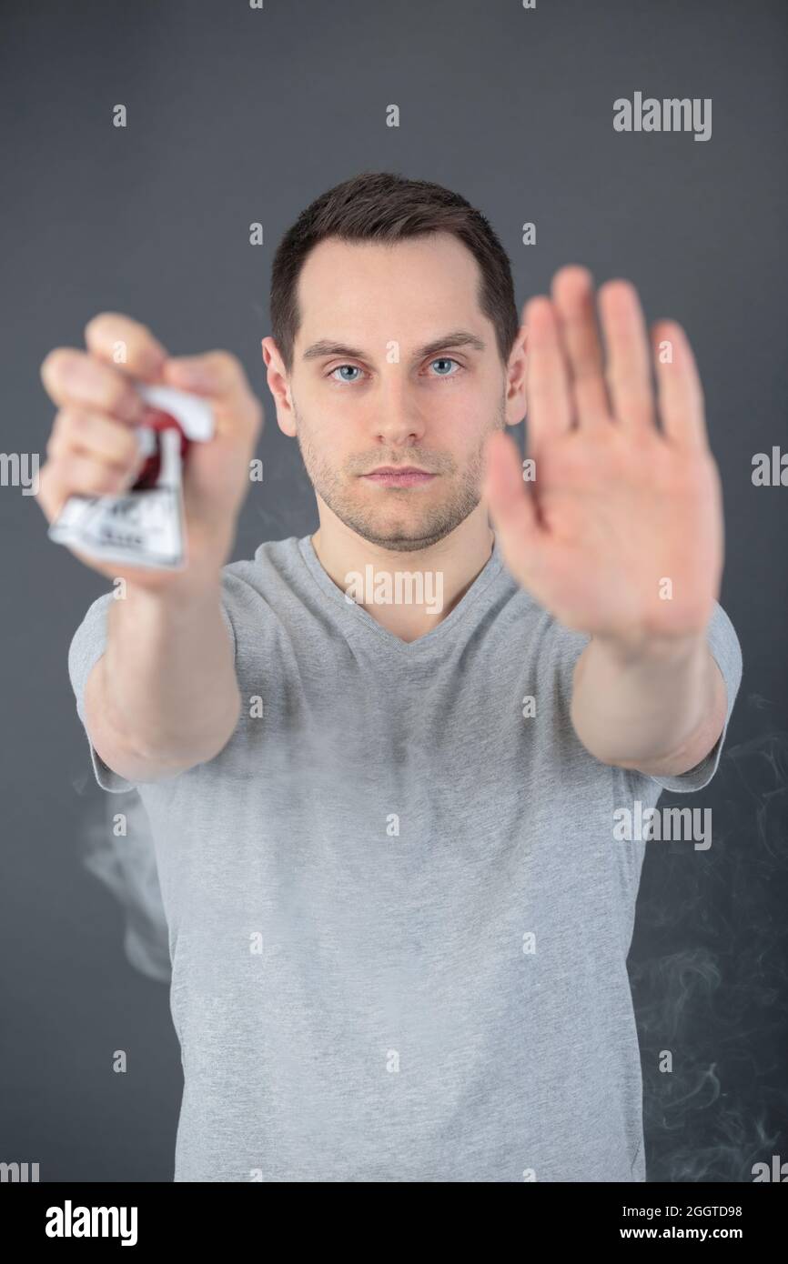 concept of - stop smoking Stock Photo - Alamy
