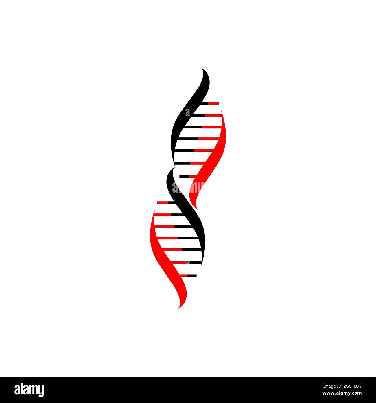 DNA cell life molecule health care medical logo and symbols Stock ...