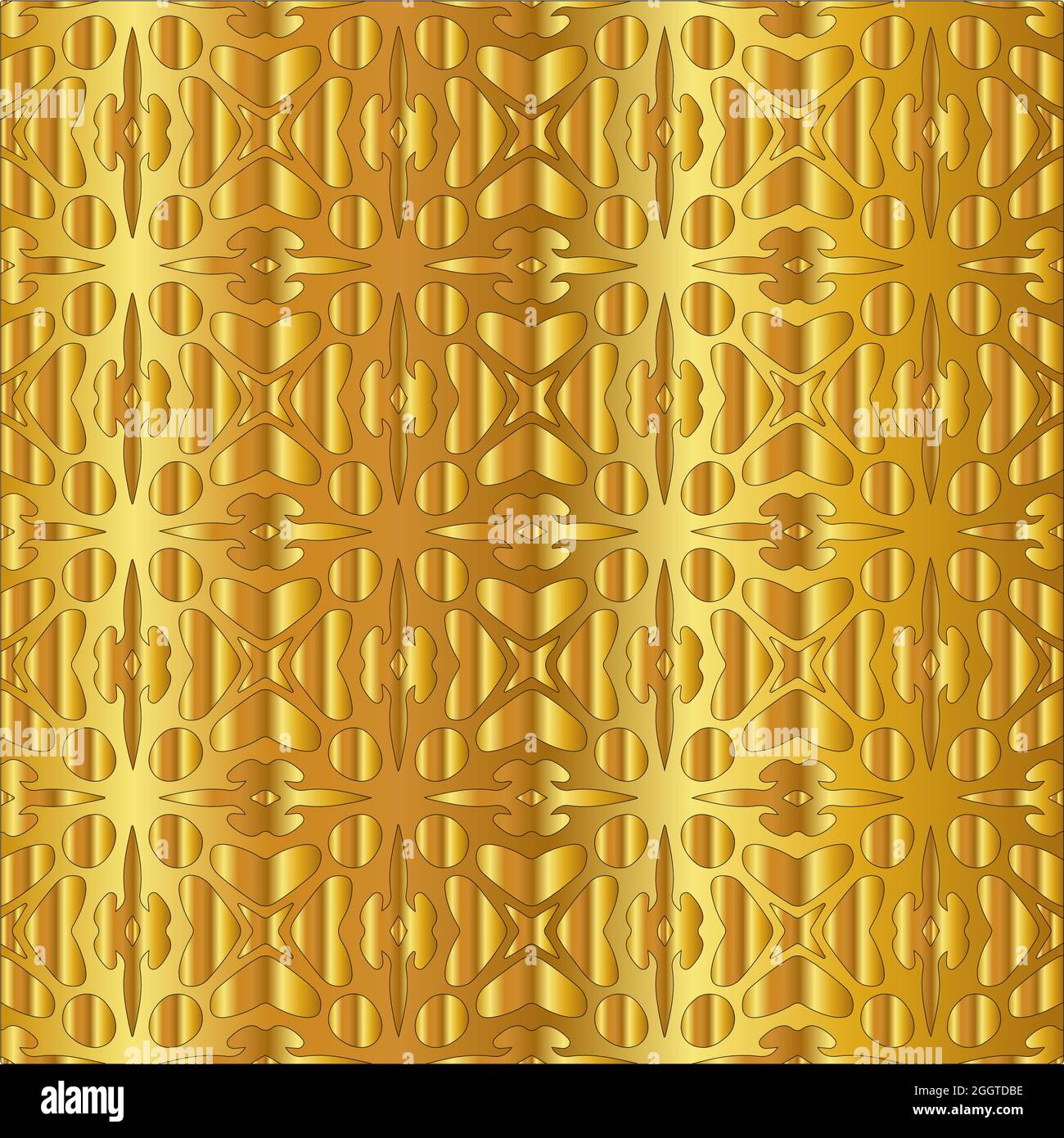 Gold metal texture background vector illustration Stock Vector Image ...