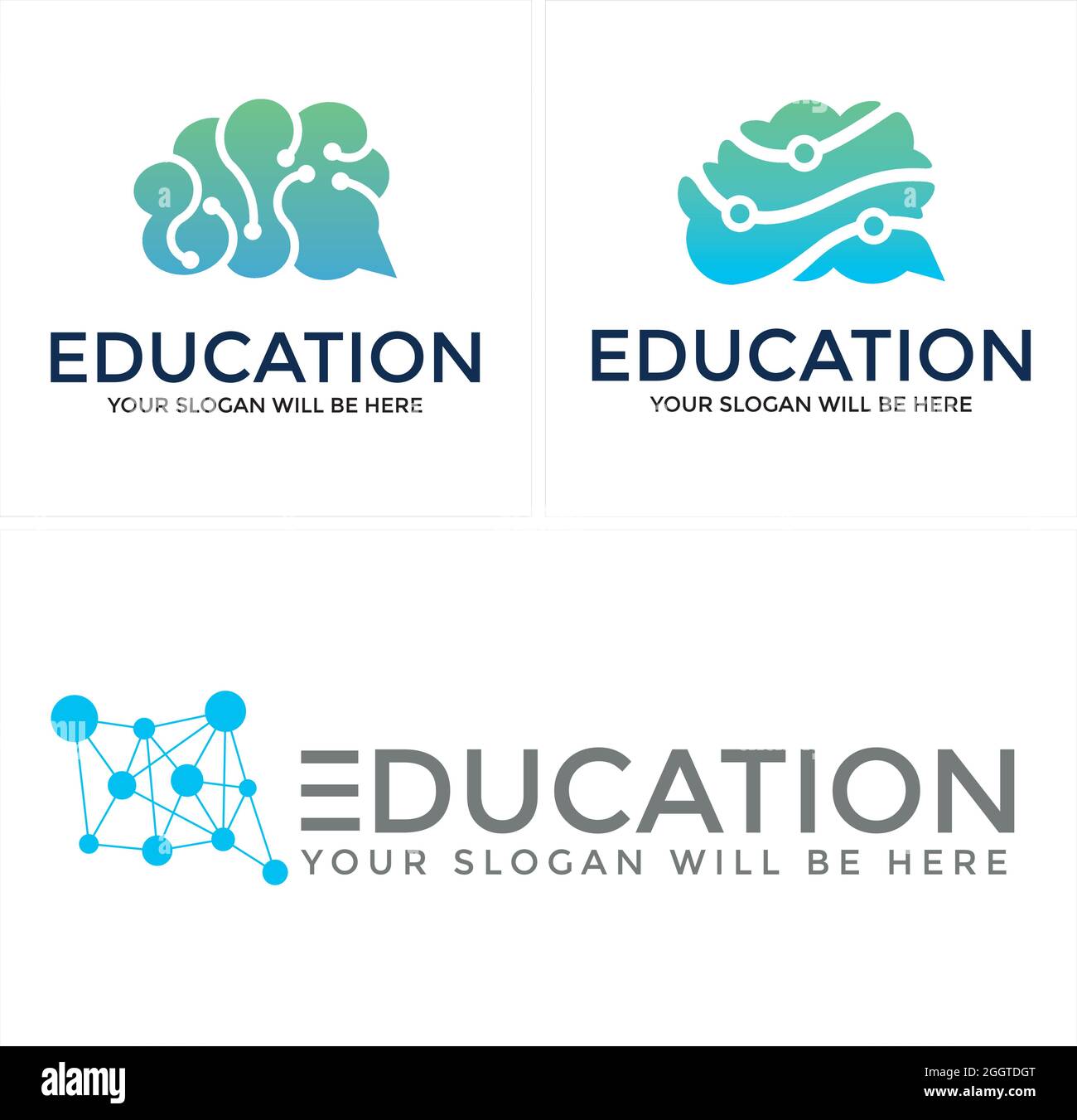 Smart tech line art Cut Out Stock Images & Pictures - Alamy