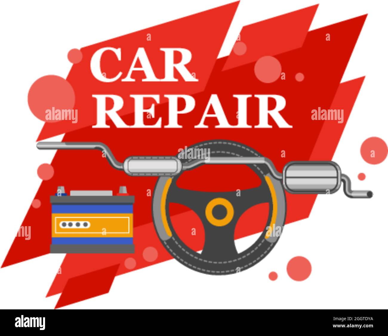 Automotive maintenance advertisement Stock Vector Images - Alamy