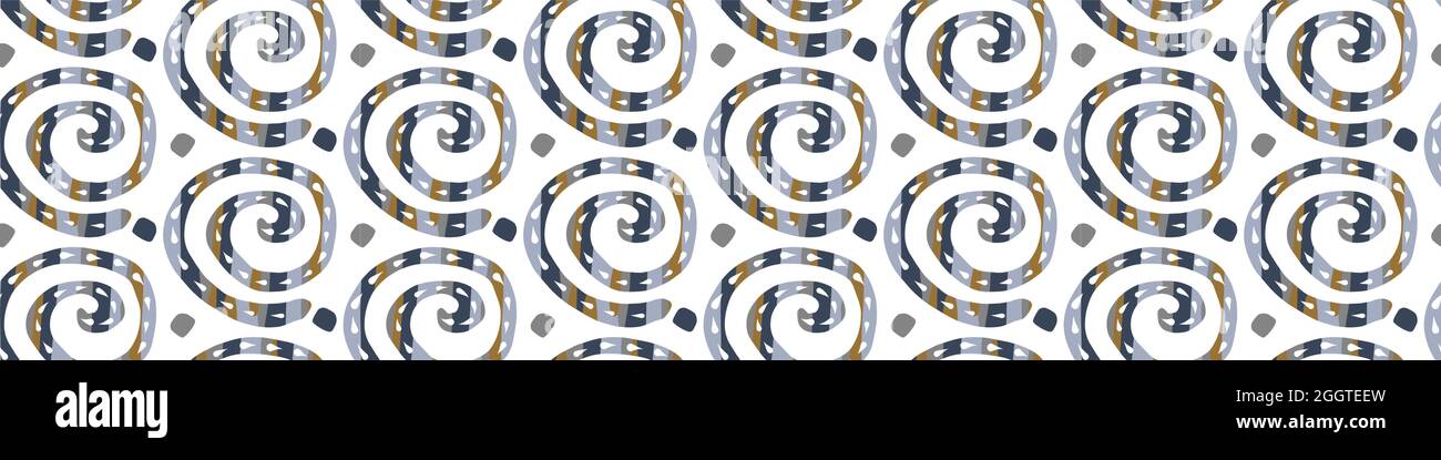 Masculine geometric seamless border pattern. Classic retro geo shape ...