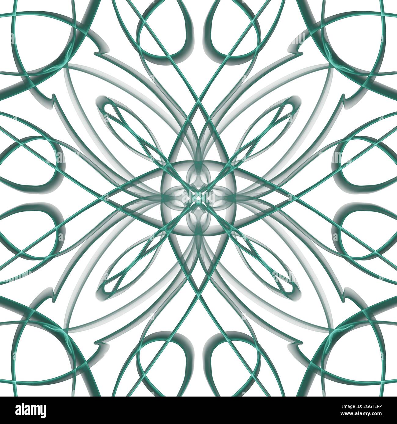 Seamless abstract geometric floral surface pattern in vivid colors ...