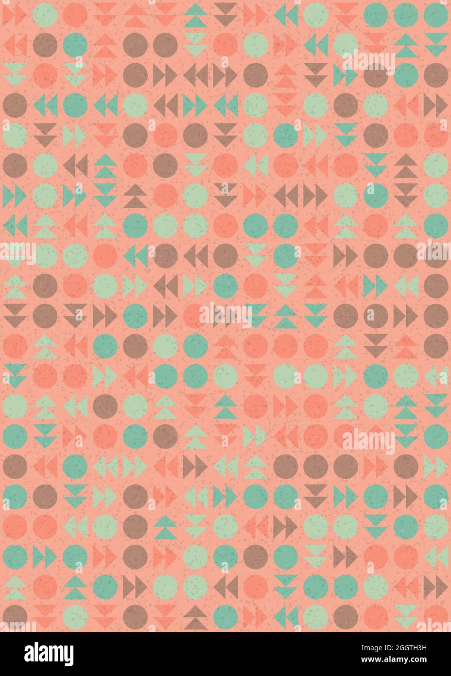 Abstract Geometrical generative computational art illustration Stock ...