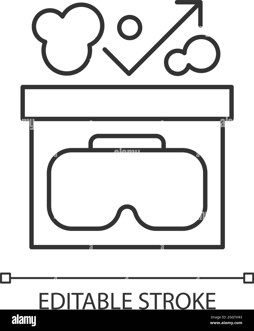 Protect from dust linear manual label icon Stock Vector Image & Art - Alamy