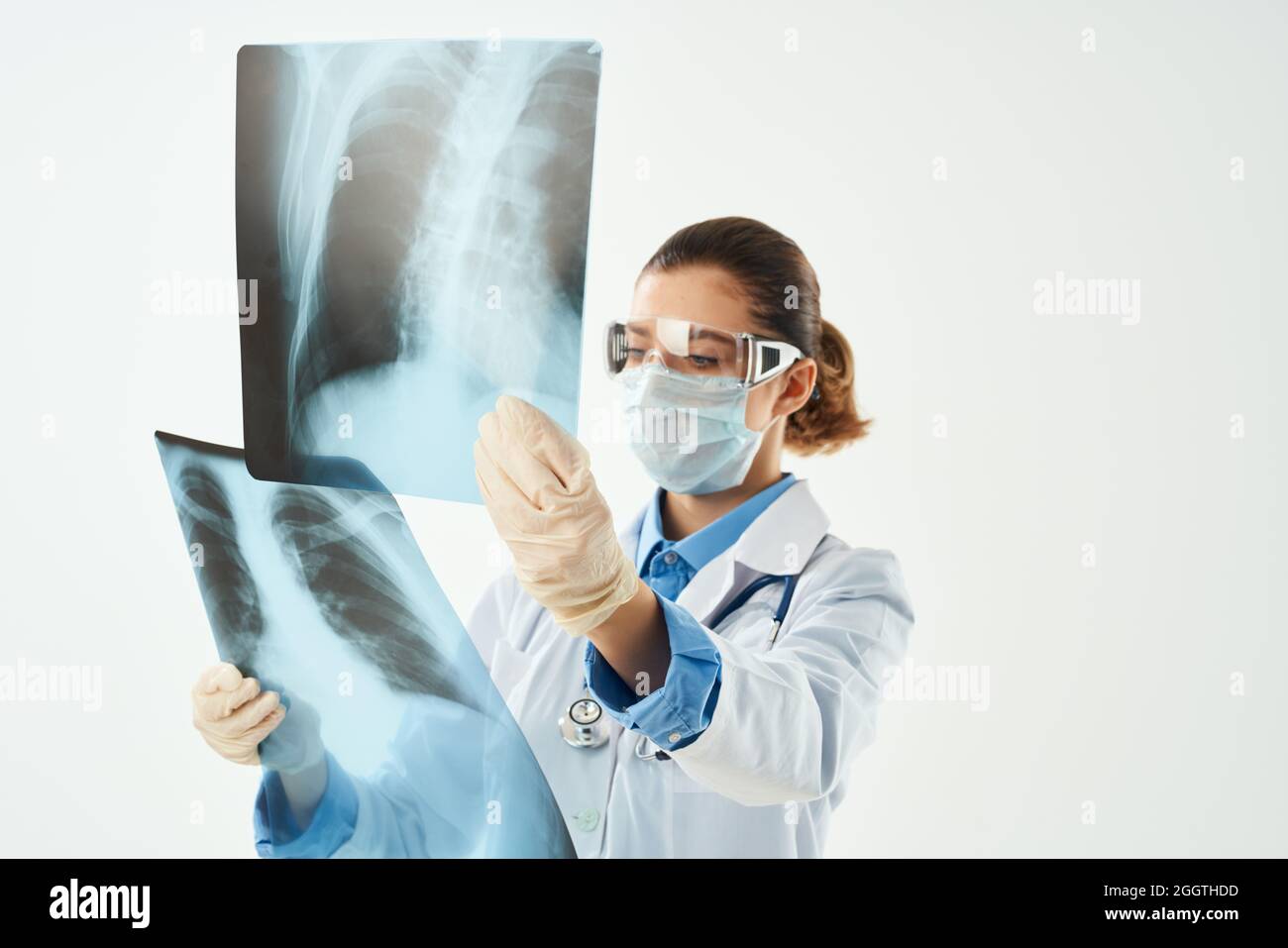 radiologist examination Professional hospital work Stock Photo - Alamy