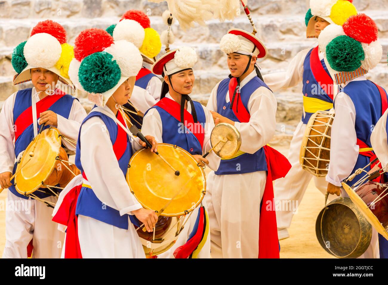 Sangmo dance hi-res stock photography and images - Alamy