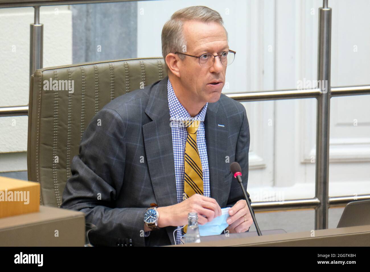 3M EMEA director Peter Vermeulen pictured during a session of the ...