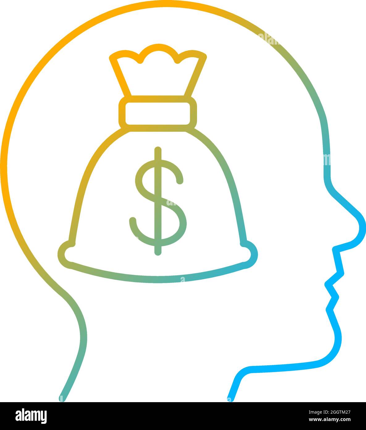 Money reward gradient linear vector icon Stock Vector Image & Art - Alamy