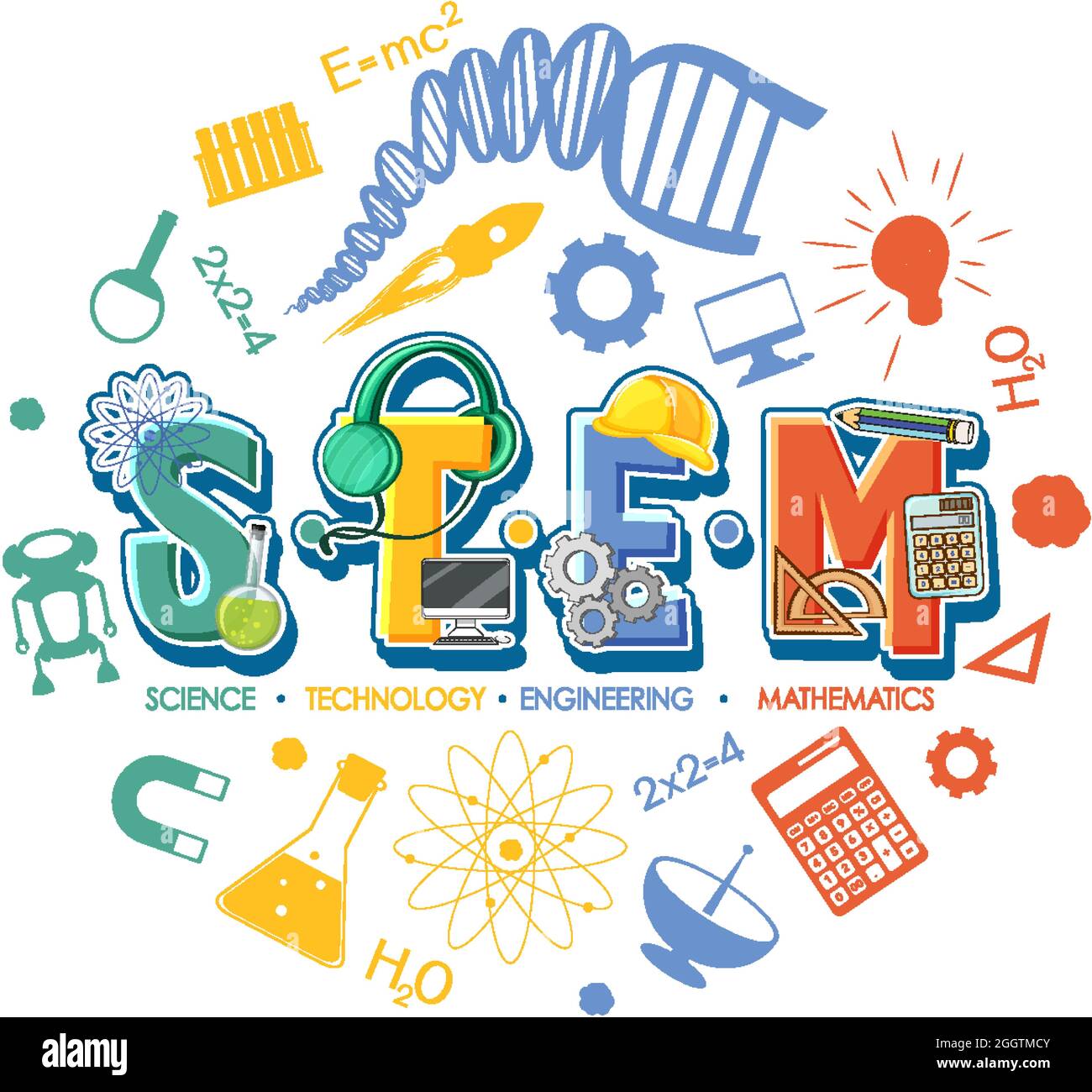 Science Technology Engineering And Mathematics Clipart