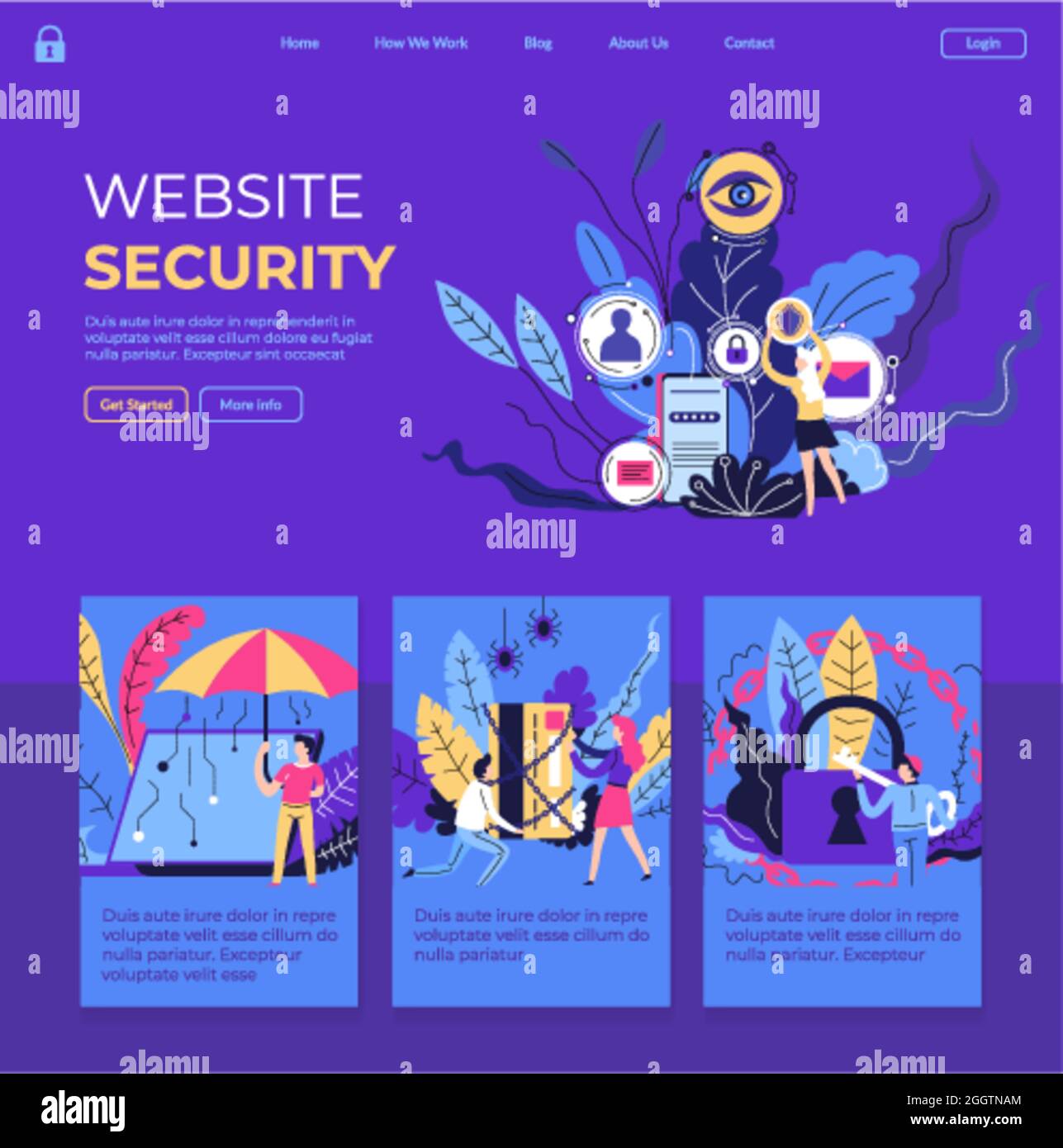 Hacker computer avatar character hi-res stock photography and images ...