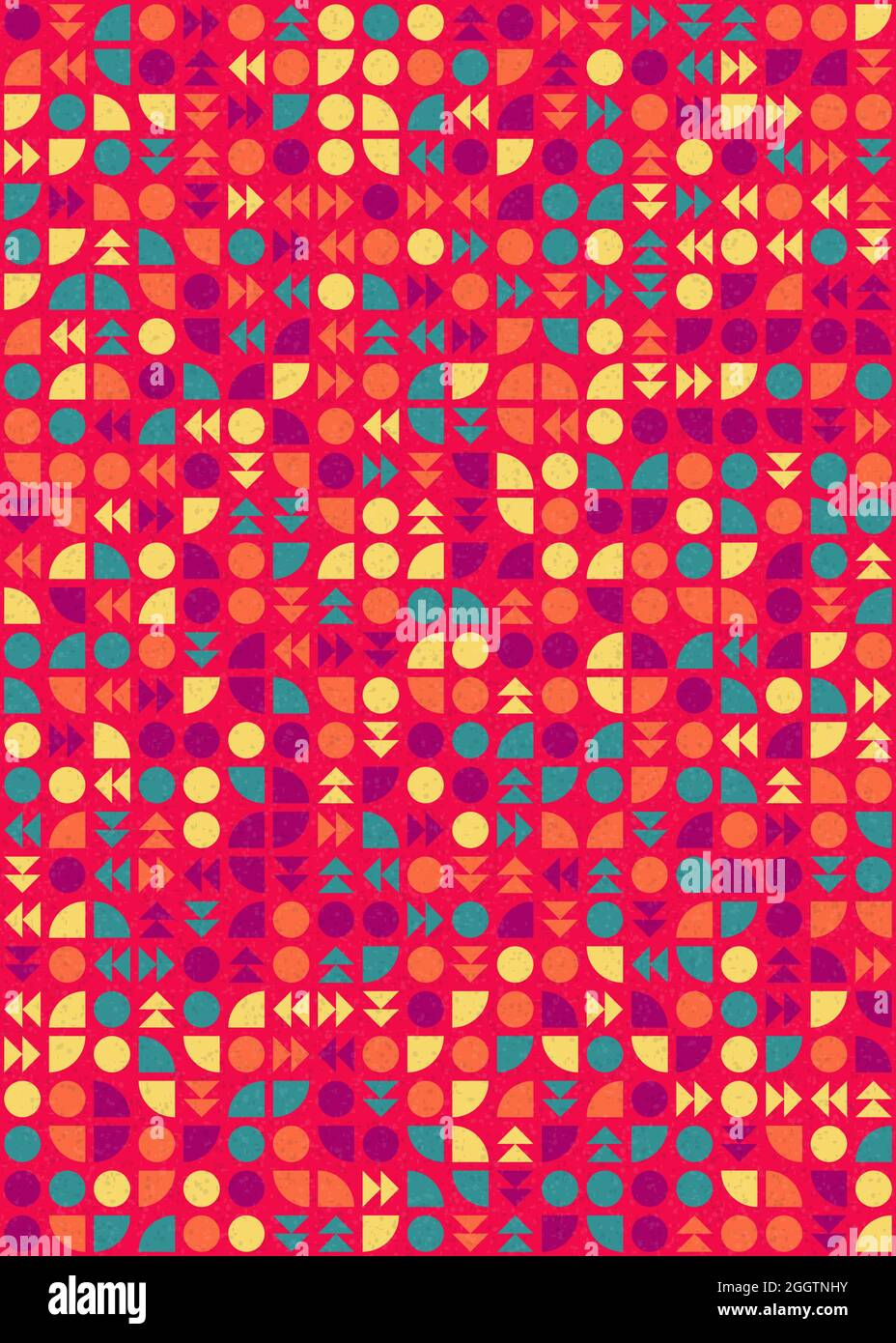 Abstract Geometrical Generative Computational Art Illustration Stock