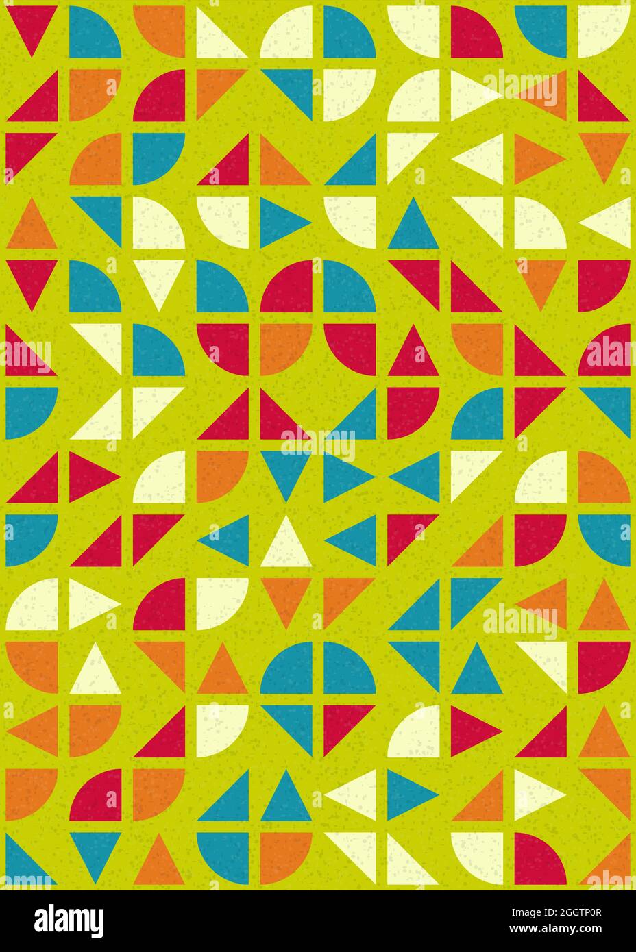 Abstract Geometrical generative computational art illustration Stock ...