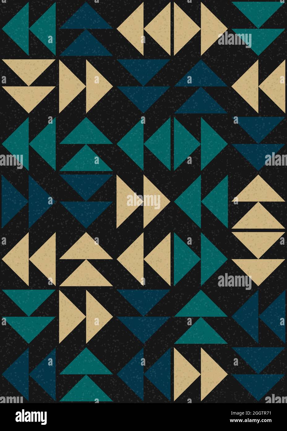 Abstract Geometrical generative computational art illustration Stock ...