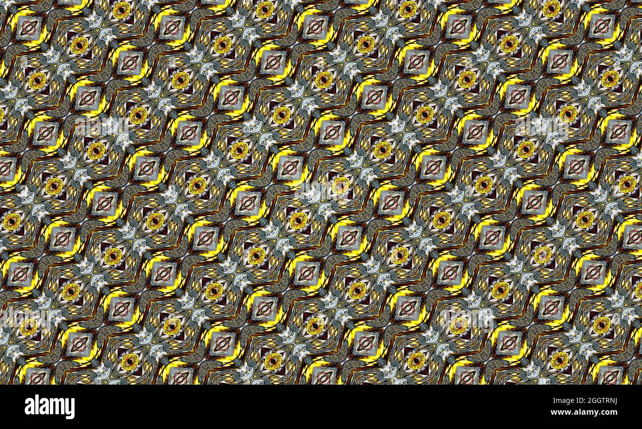 Sulphur chains pattern. Seamless background from natural sulphur ...