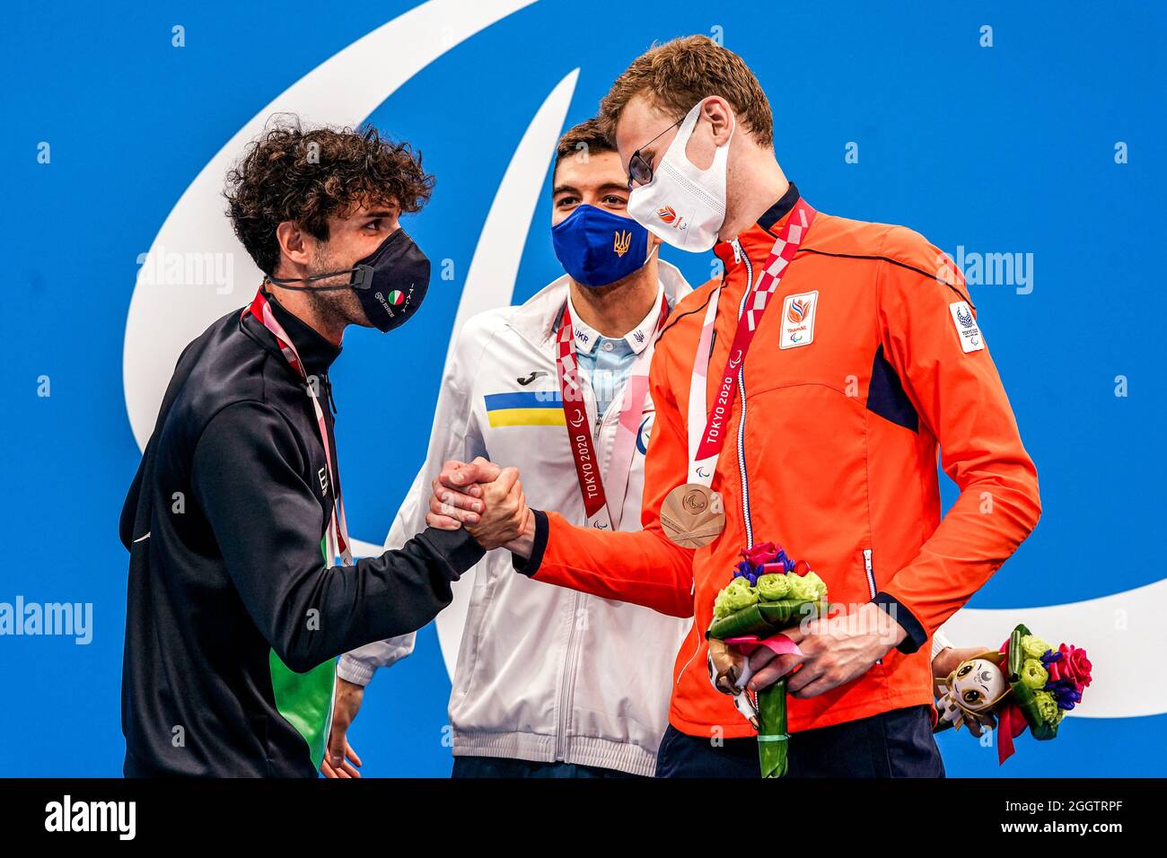 TOKYO, JAPAN - SEPTEMBER 3: Stefano Raimondi of Italy winner of the ...