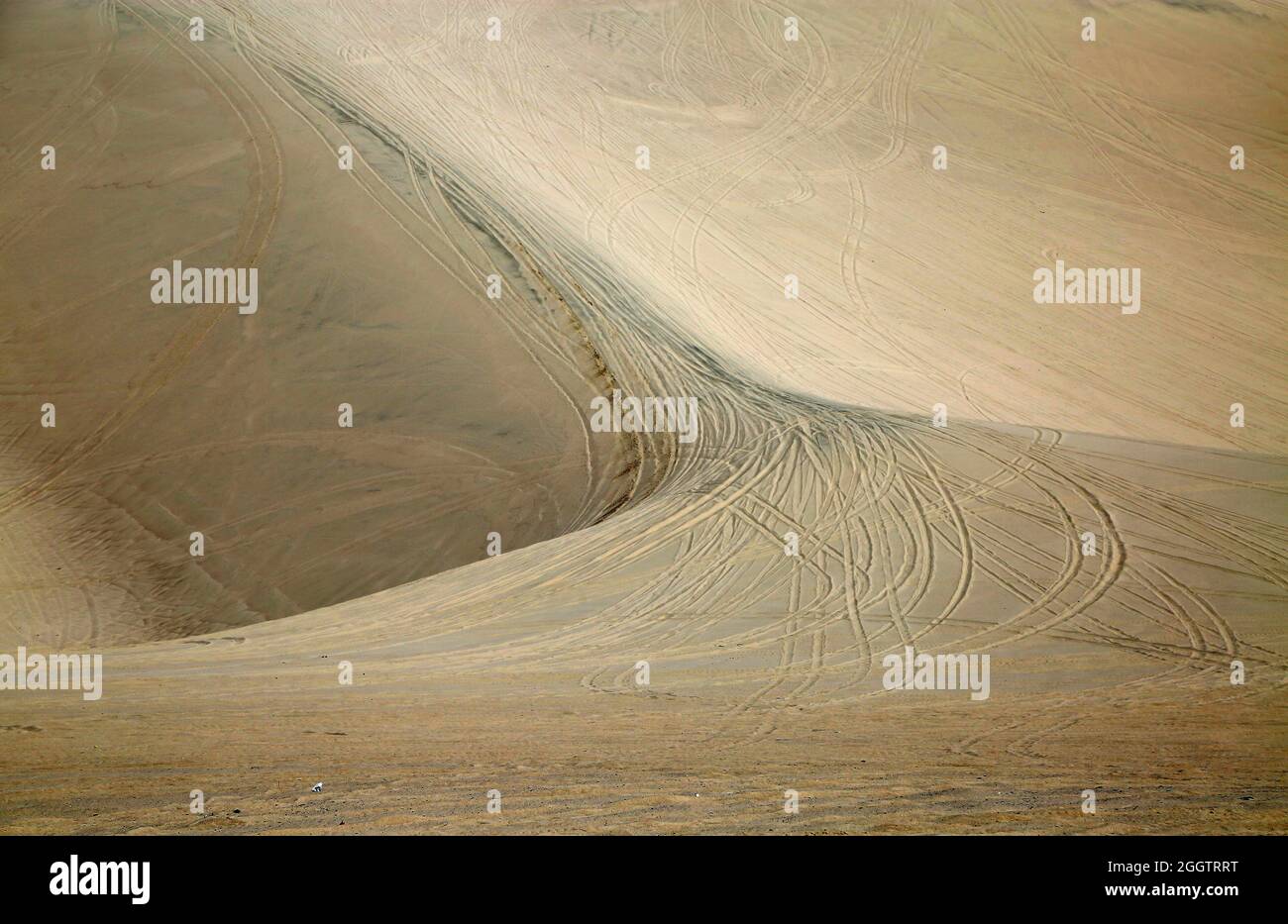 Colors of dune - Sand Mountain Recreation Area, Nevada Stock Photo - Alamy
