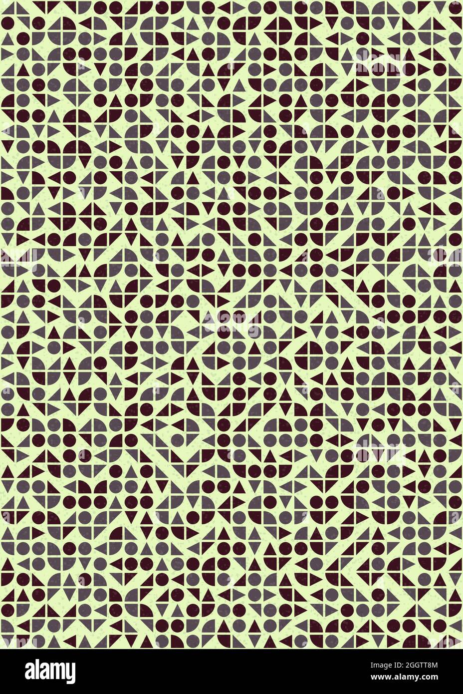 Abstract Geometrical Generative Computational Art Illustration Stock