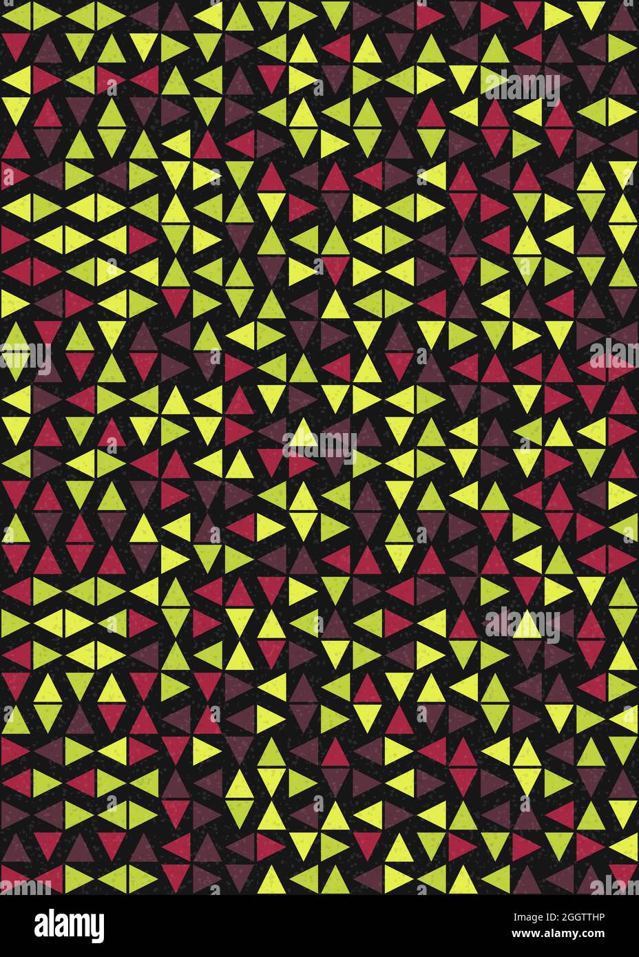 Abstract Geometrical generative computational art illustration Stock ...