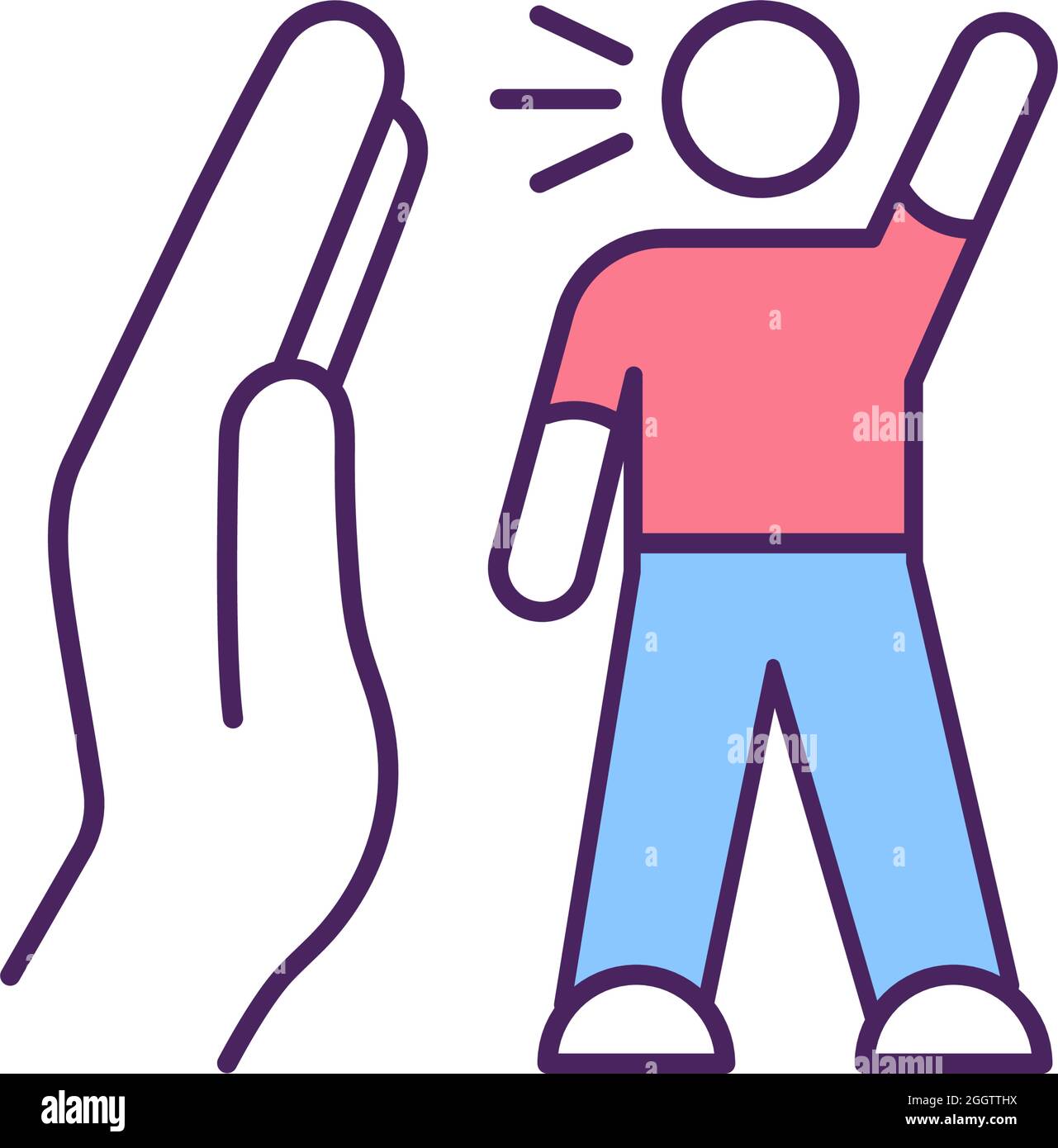 Conflict resolution cartoon Stock Vector Images - Alamy