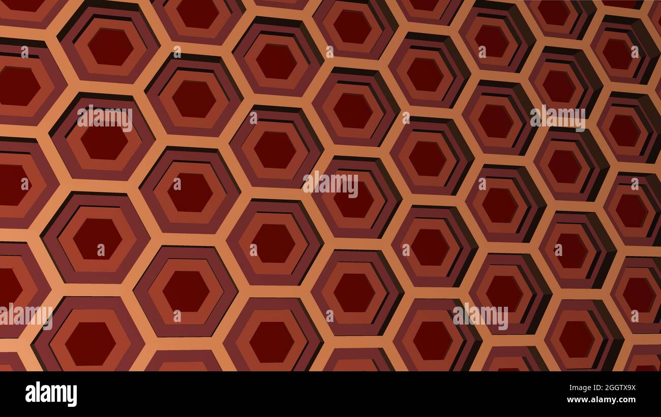 Hexagon abstract geometric background Modern stylish texture Repeating ...