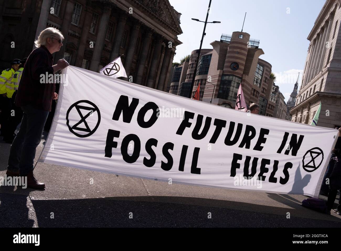 Climate Change Extinction Rebellion protesters concerened about the ...