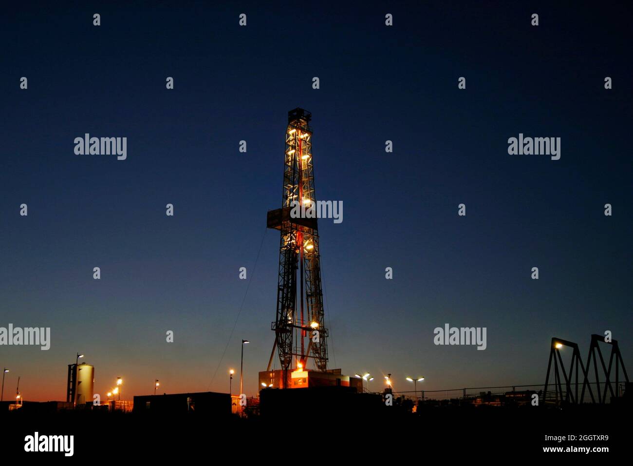 Huge Drilling At Night