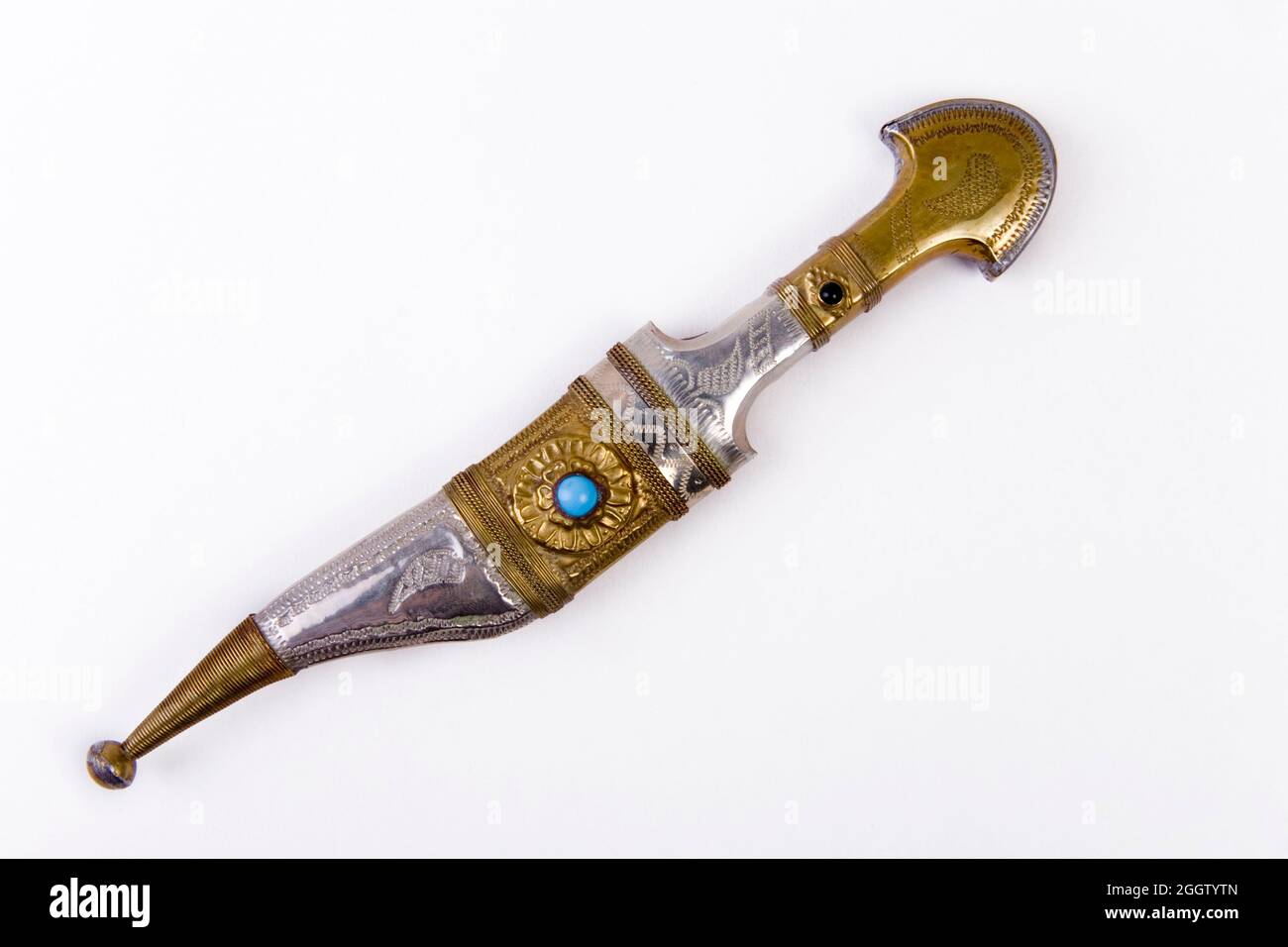 Turkish dagger from the 19th century Stock Photo - Alamy