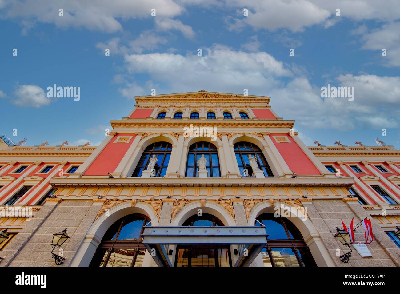 "Vienna Konzerthaus", the building with the world-famous concert hall ...